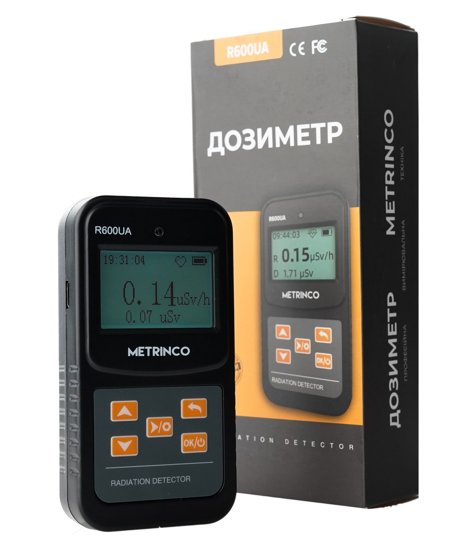 METRINCO R600UA dosimeter (with ISO 17025 Certificate of Metrological ...